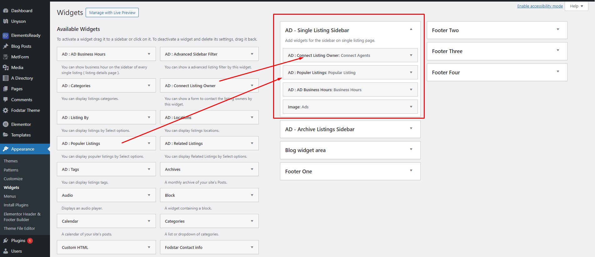 Single Listing Page - aDirectory